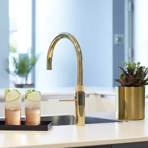 Quooker Fusion Round inkl. PRO3 - Messing