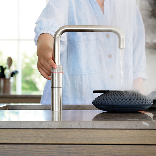 Quooker Fusion Square inkl. PRO3 - Rustfrit stål